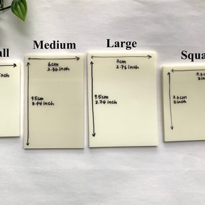 Transparent Clear Sticky Note Pack / 50 Sheets Rectangle Pad - Etsy Canada