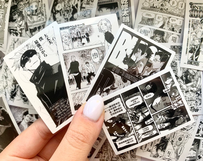 Anime Stickers, Jujutsu Stickers, Manga Inspired Stickers, Sorcerer ...