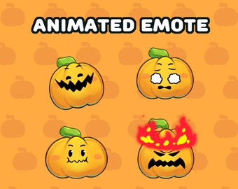 Animated Ghost Halloween Emote, SPOOKY Emote Kawaii Emotes, Mov ...