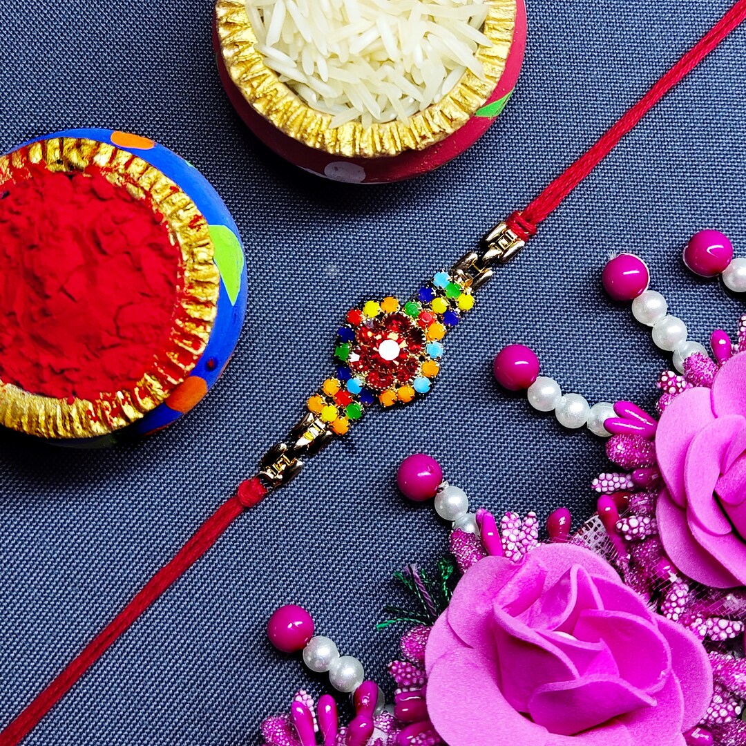 Rakhi for Raksha Bandhan Handmade, Adjustable, Spiritual Jewelry ...
