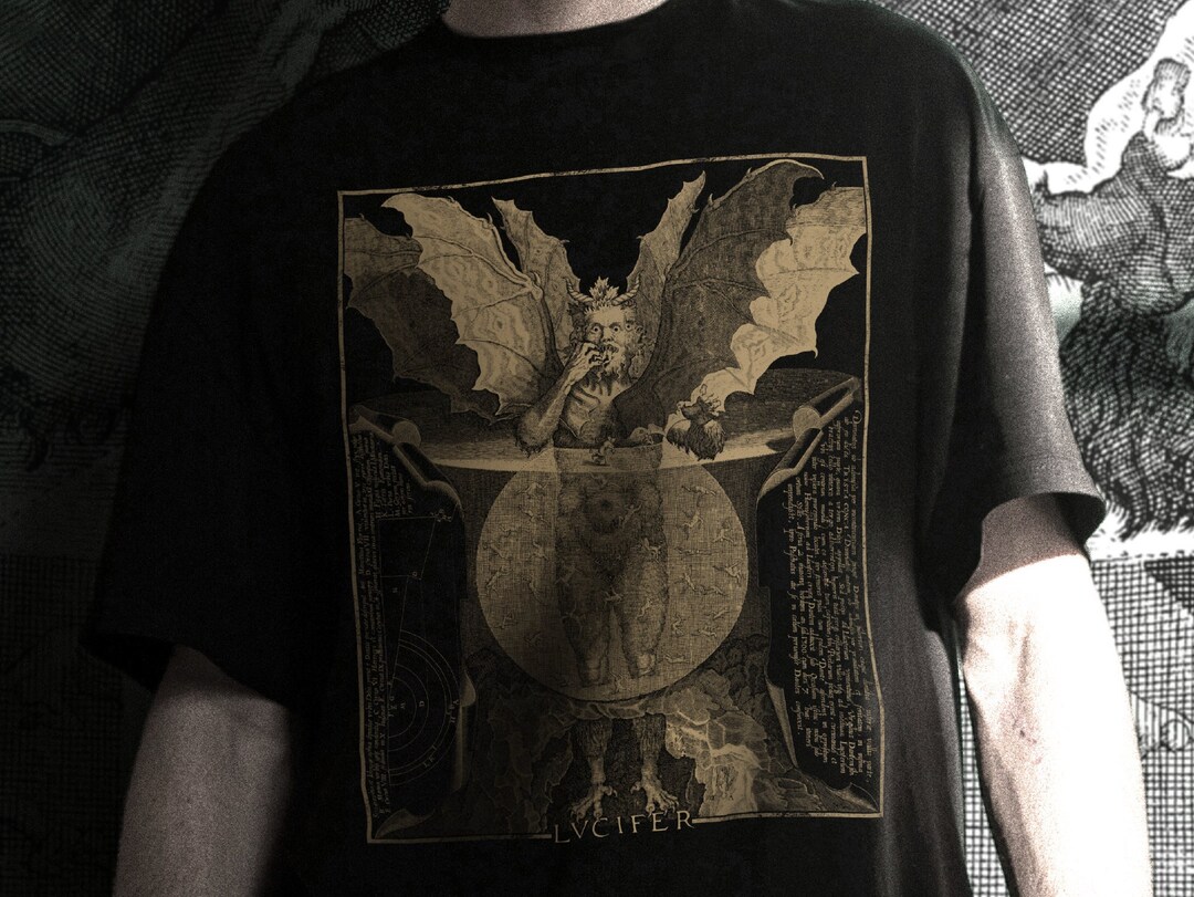 Lucifer T Shirt Satan T Shirt Devil T Shirt Demon T - Etsy