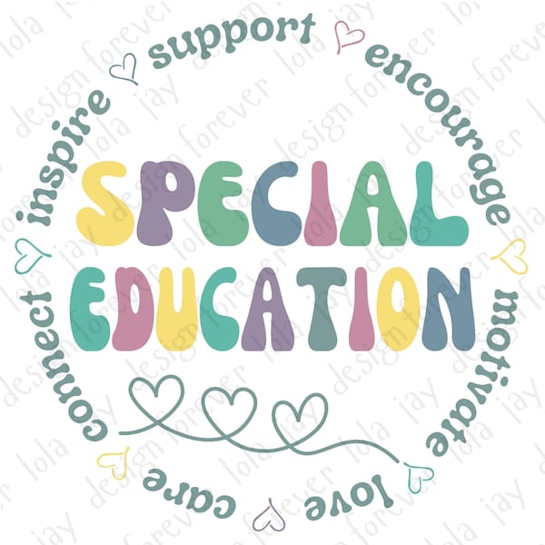 Special Education Teacher Svg - Etsy