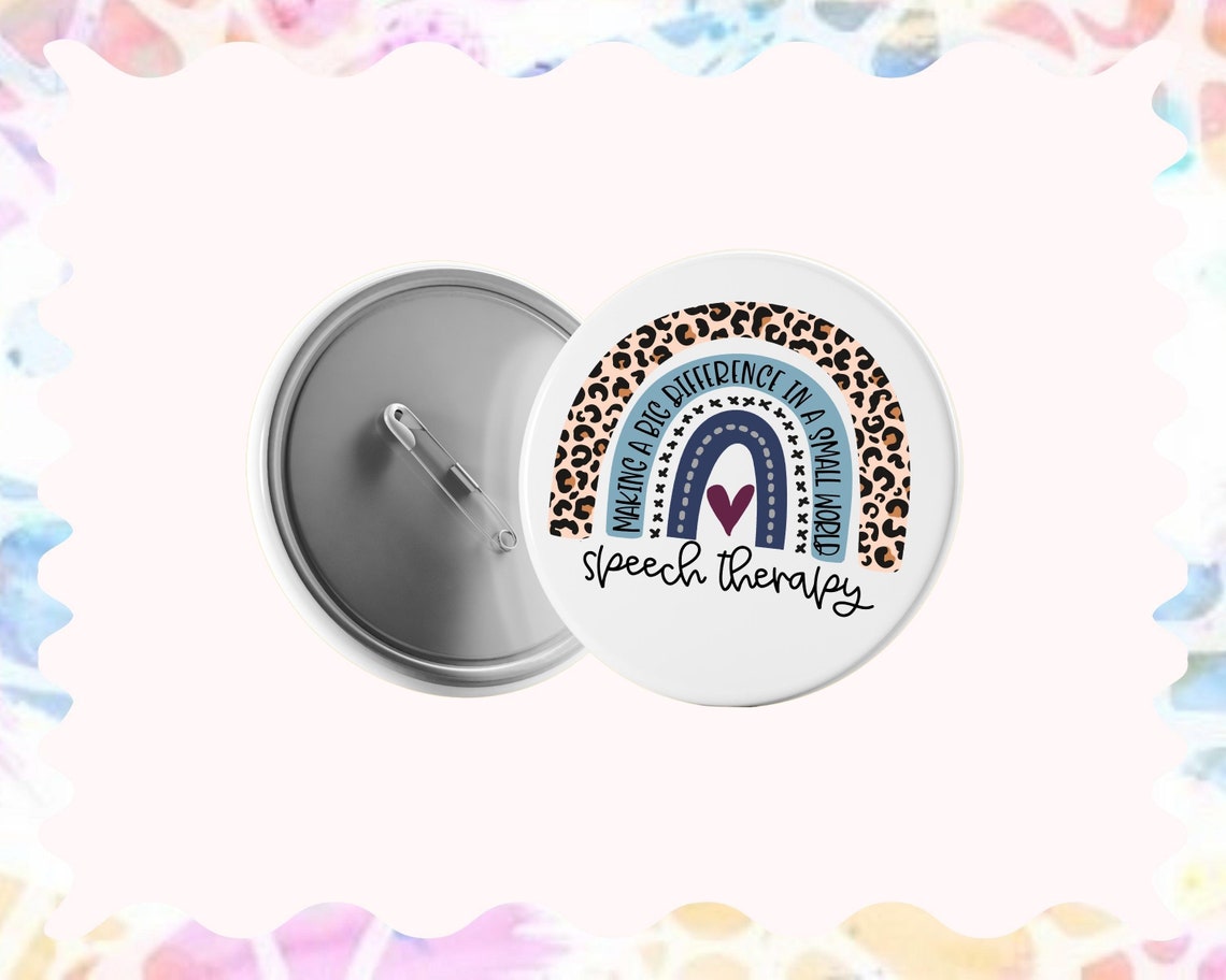 Speech Therapy PNG Sublimation SLP Png Rainbow Speech | Etsy