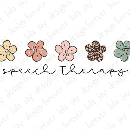 Speech Therapy PNG Sublimation Speech Therapist Png SLP - Etsy