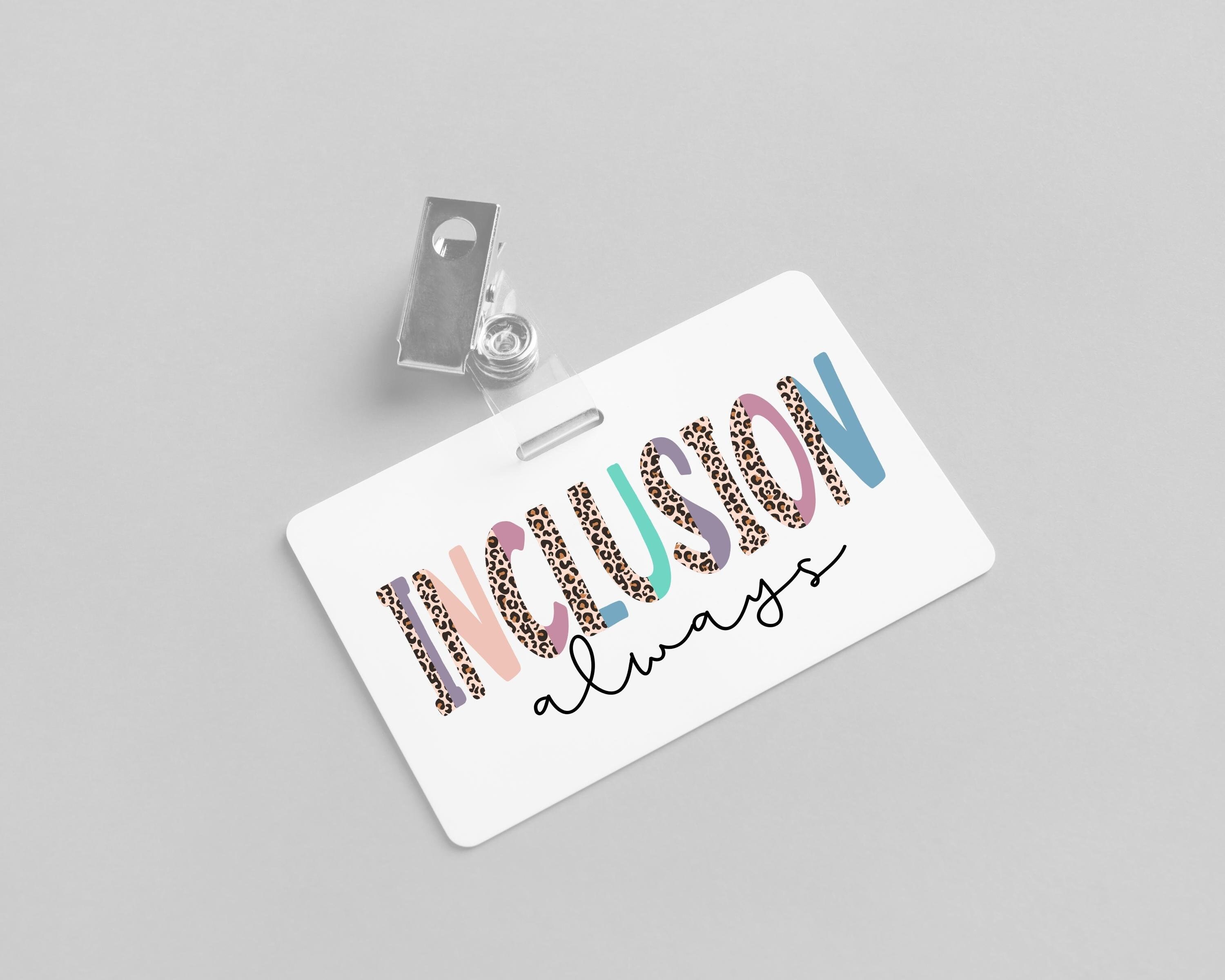 Inclusion Always Png Leopard Cheetah Special Education Autism | Etsy