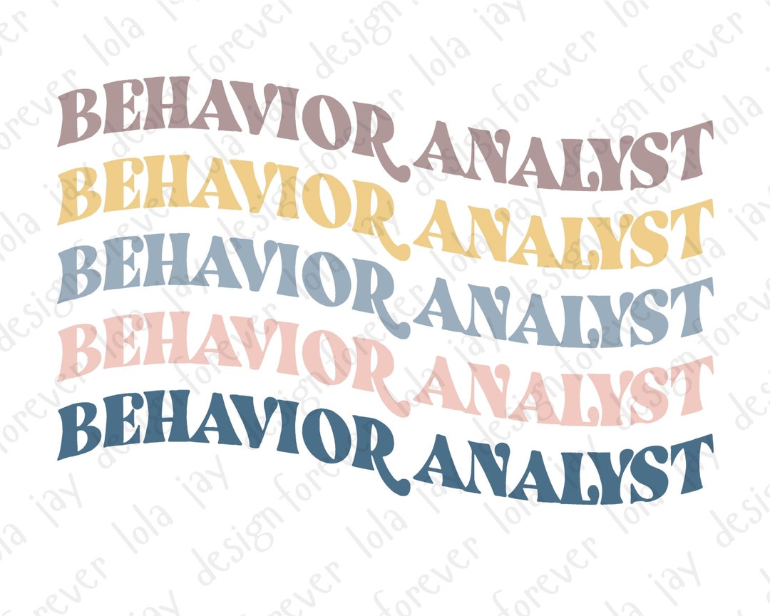 Behavior Analyst PNG Sublimation Retro Wave Design Png Behavior ...