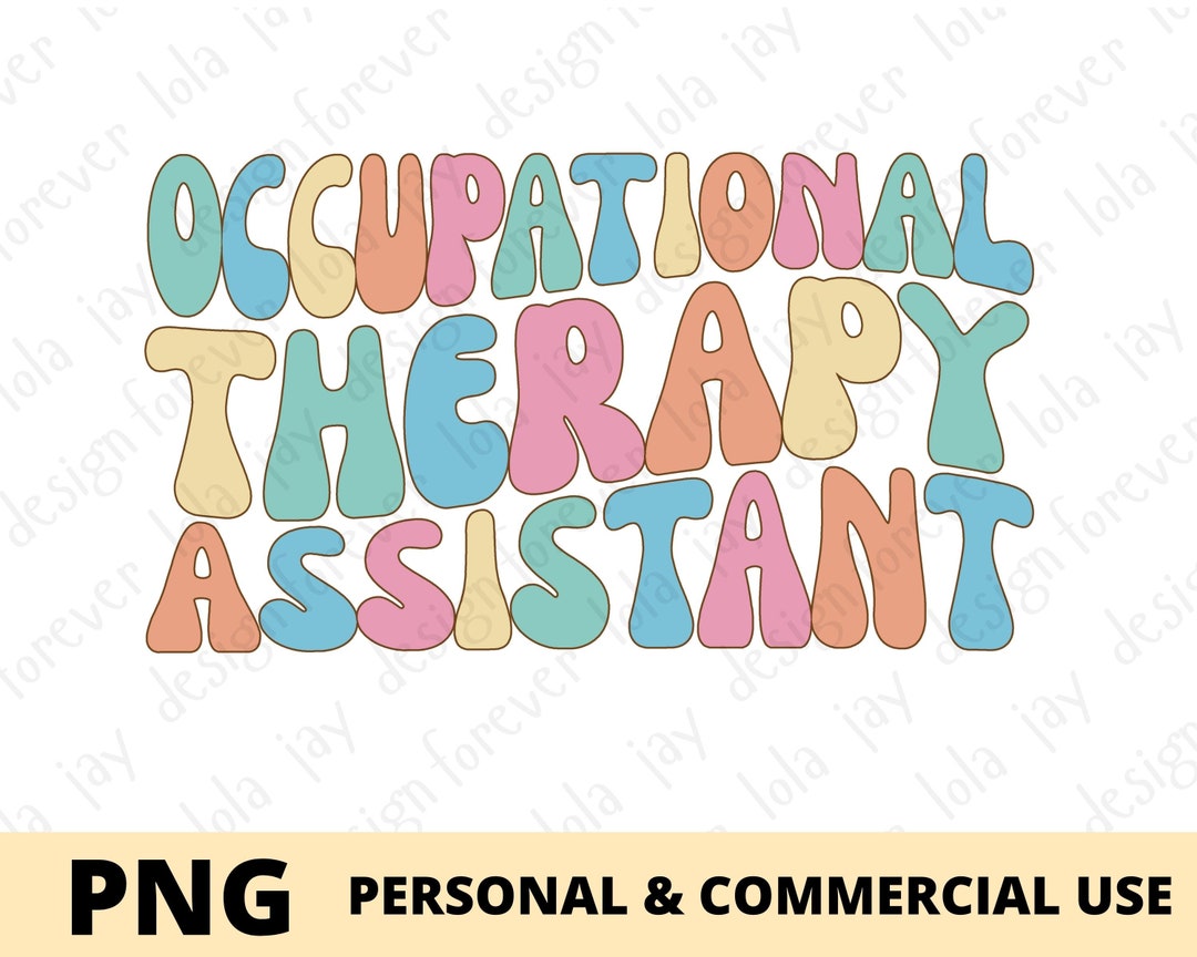 Retro Occupational Therapy Assistant Png Sublimation, OTA Png Design ...