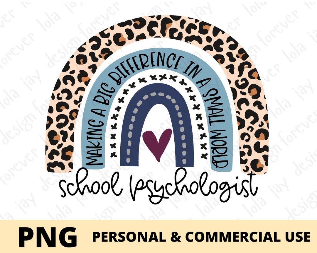 School Psychologist Sublimation Png, School Psych Png Sublimation ...