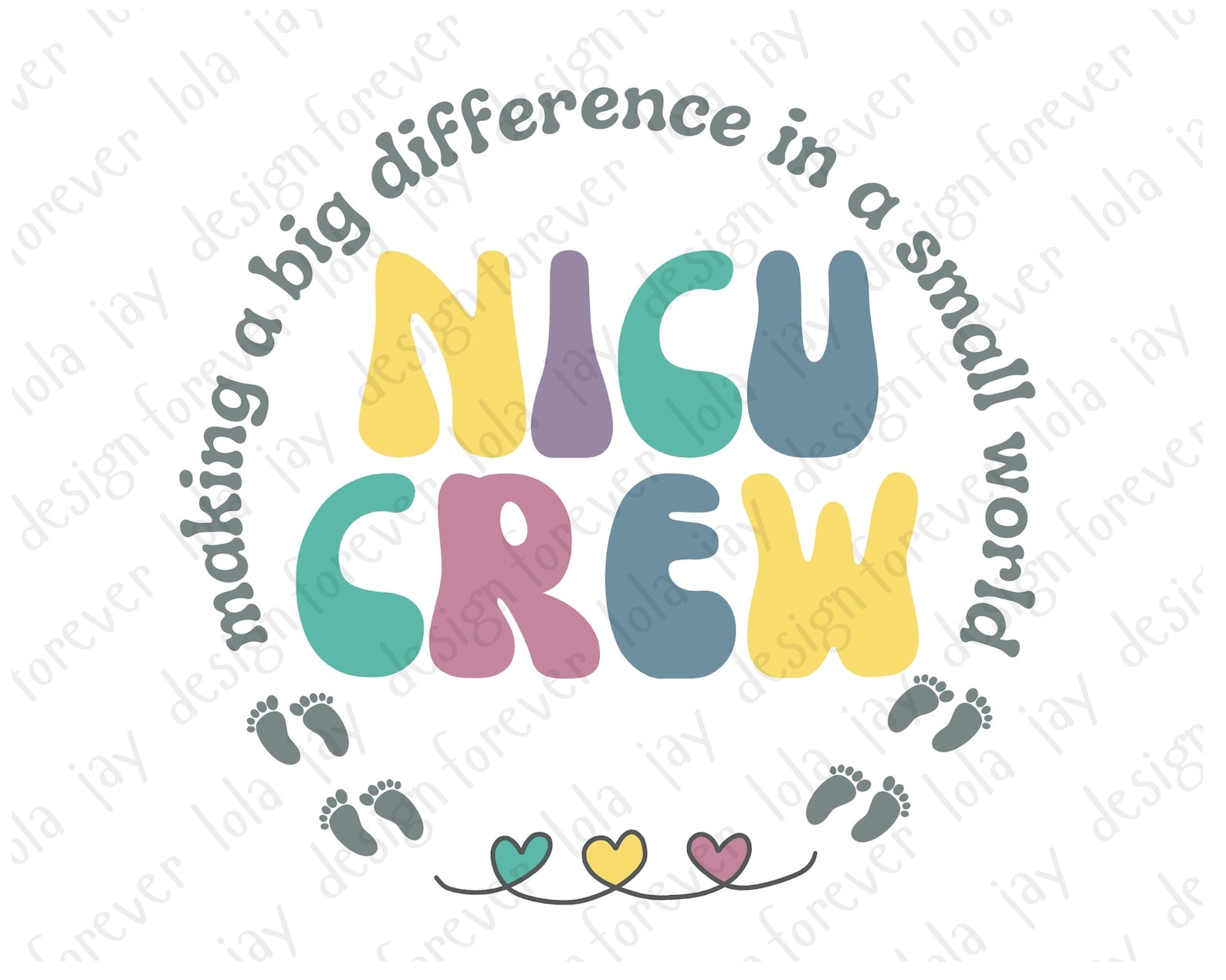 Retro NICU Crew PNG Sublimation NICU Nurse Design Neonatal - Etsy