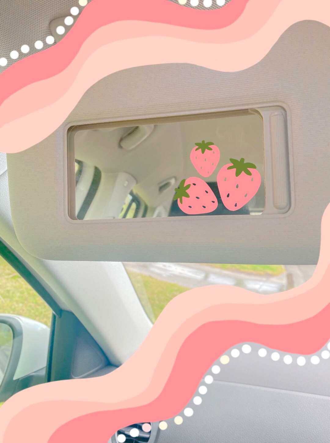 Strawberry Vinyl Sticker Decal Pack | Car/mirror/window/laptop Decor - Etsy
