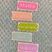 Customisable School Notebook Subject Labels Back to School Organisation ...