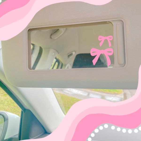 Pink Ribbon Decal - Etsy