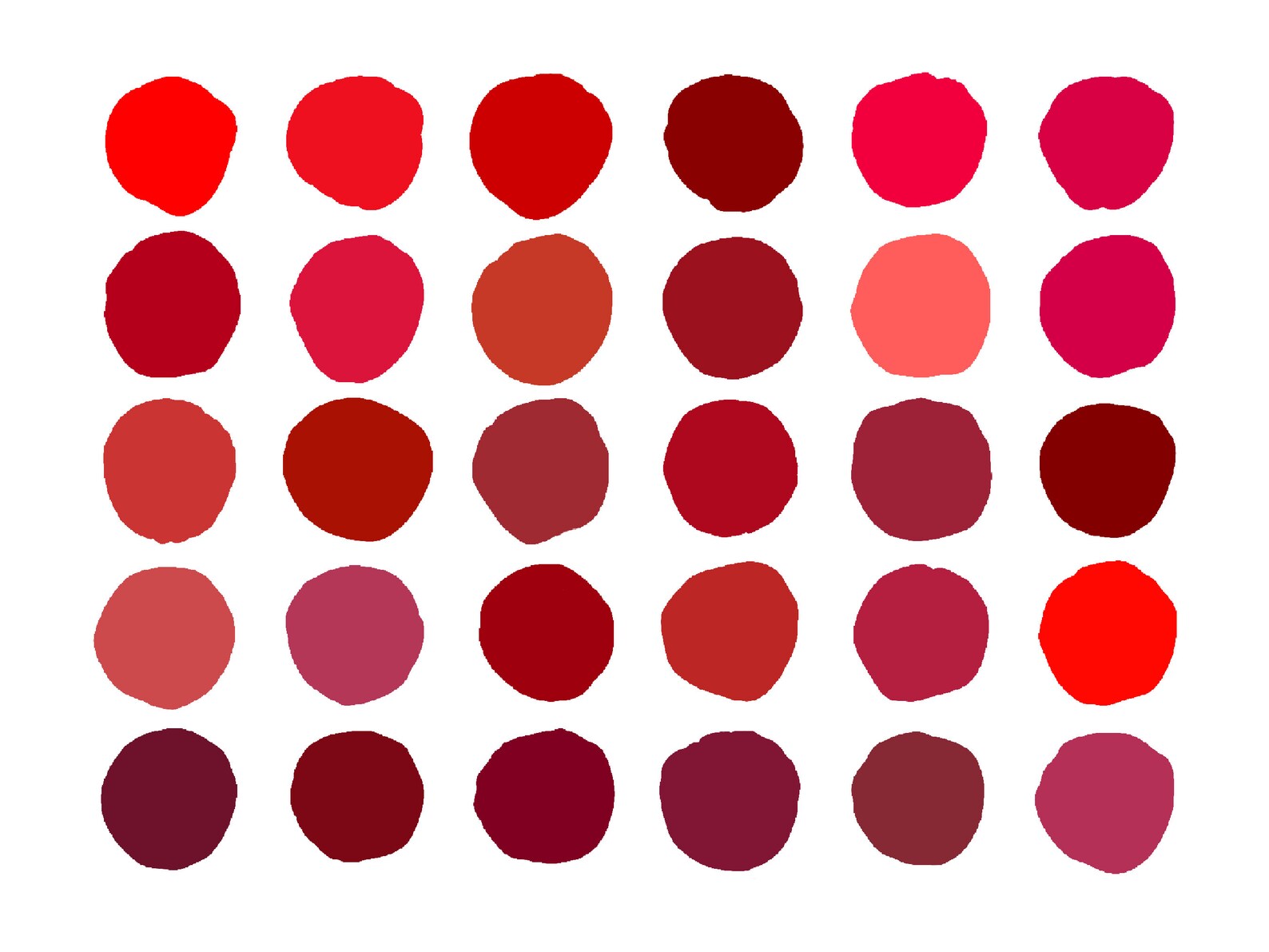 Procreate Color Palette Roses Roses Procreate Color Palette For Ipad Color Swatches