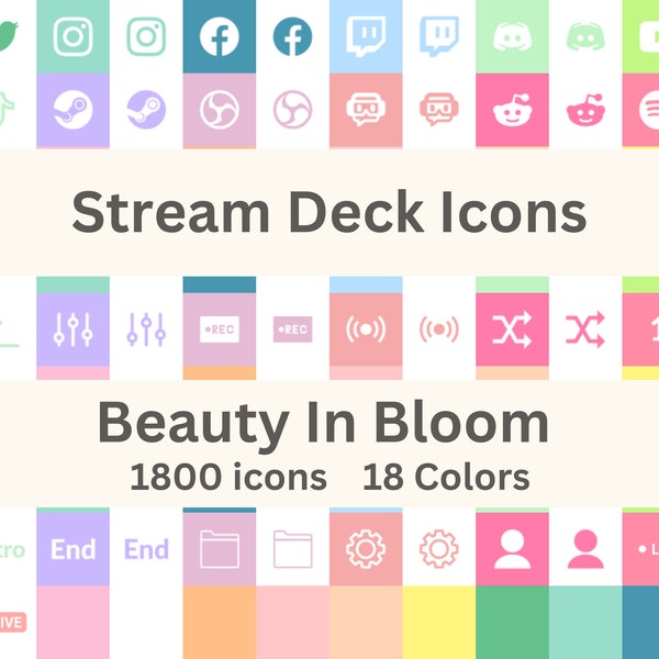Stream Deck Icons - Etsy