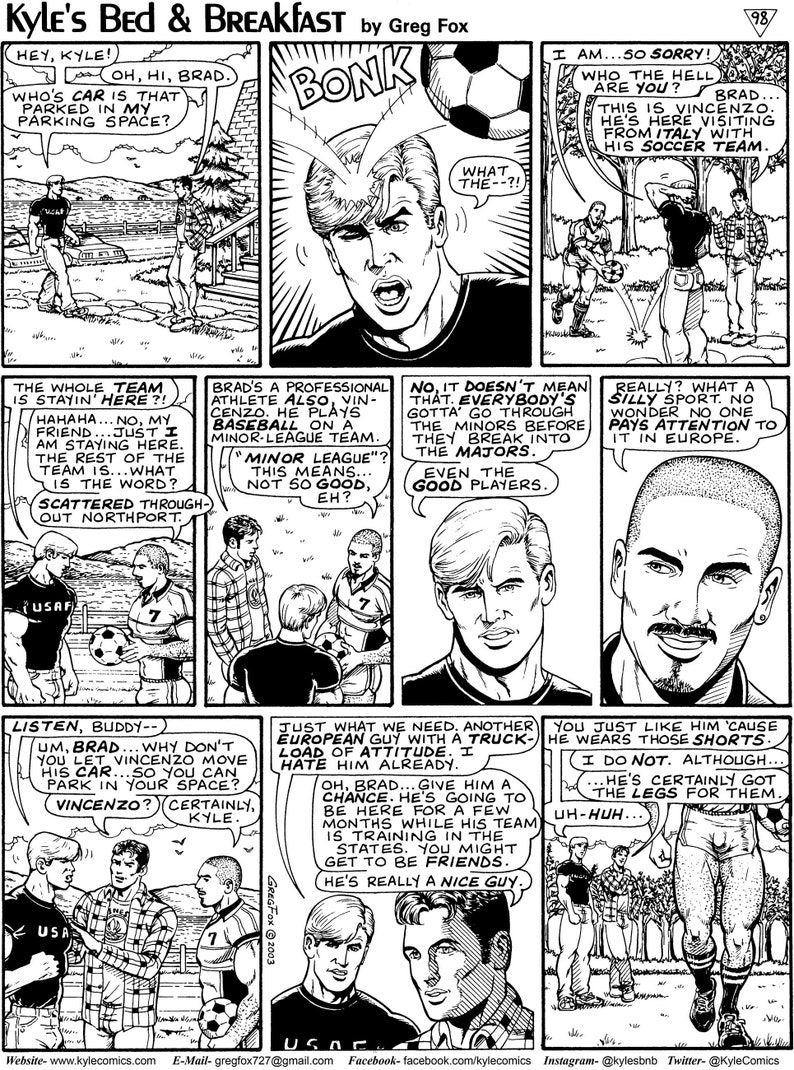 Kyle's B&B: Vol. #1- Signed by the Artist | LGBTQ Comics | Gay Comics ...