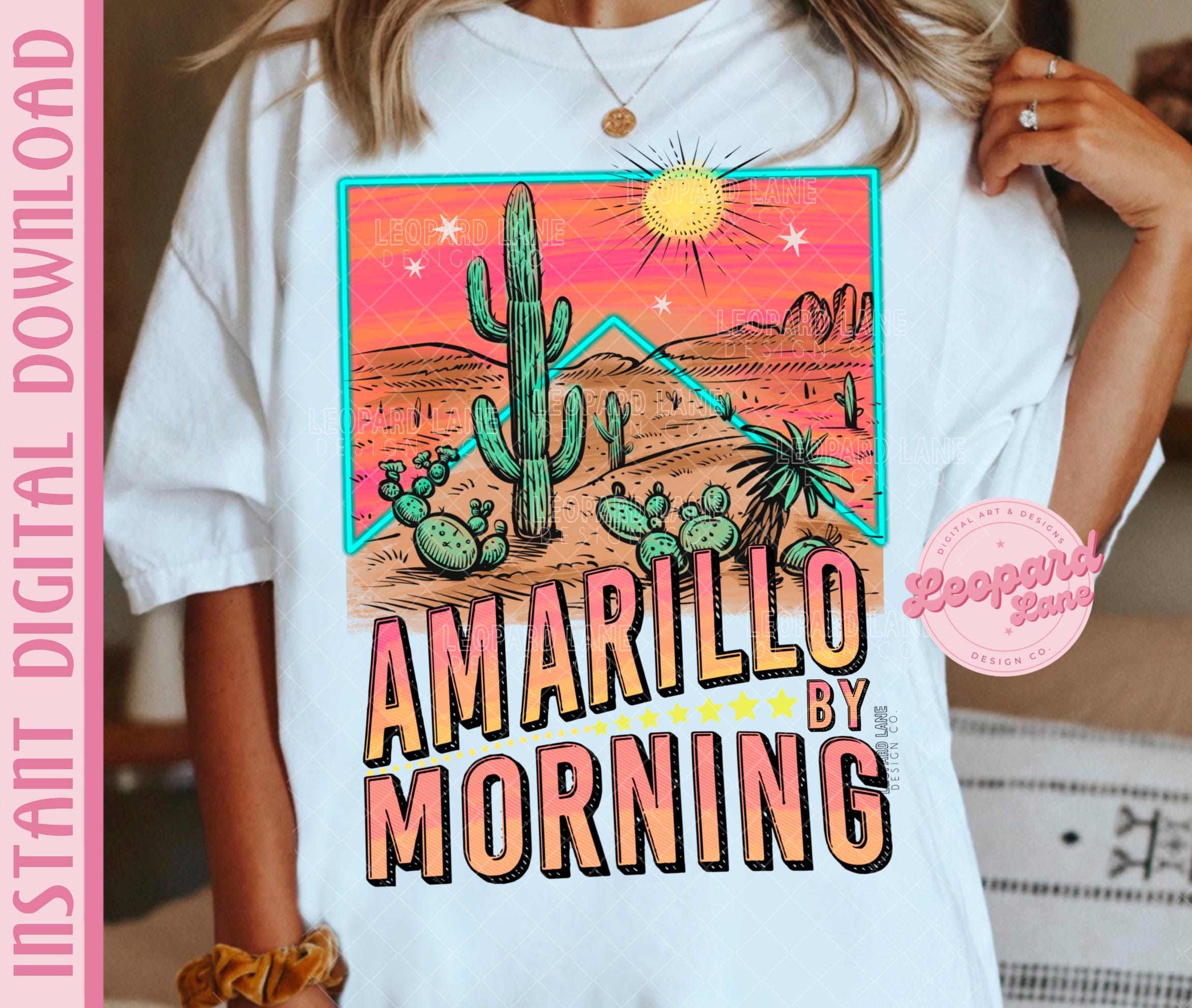PNG File Amarillo by Morning Western Instant Digital Download Graphic ...