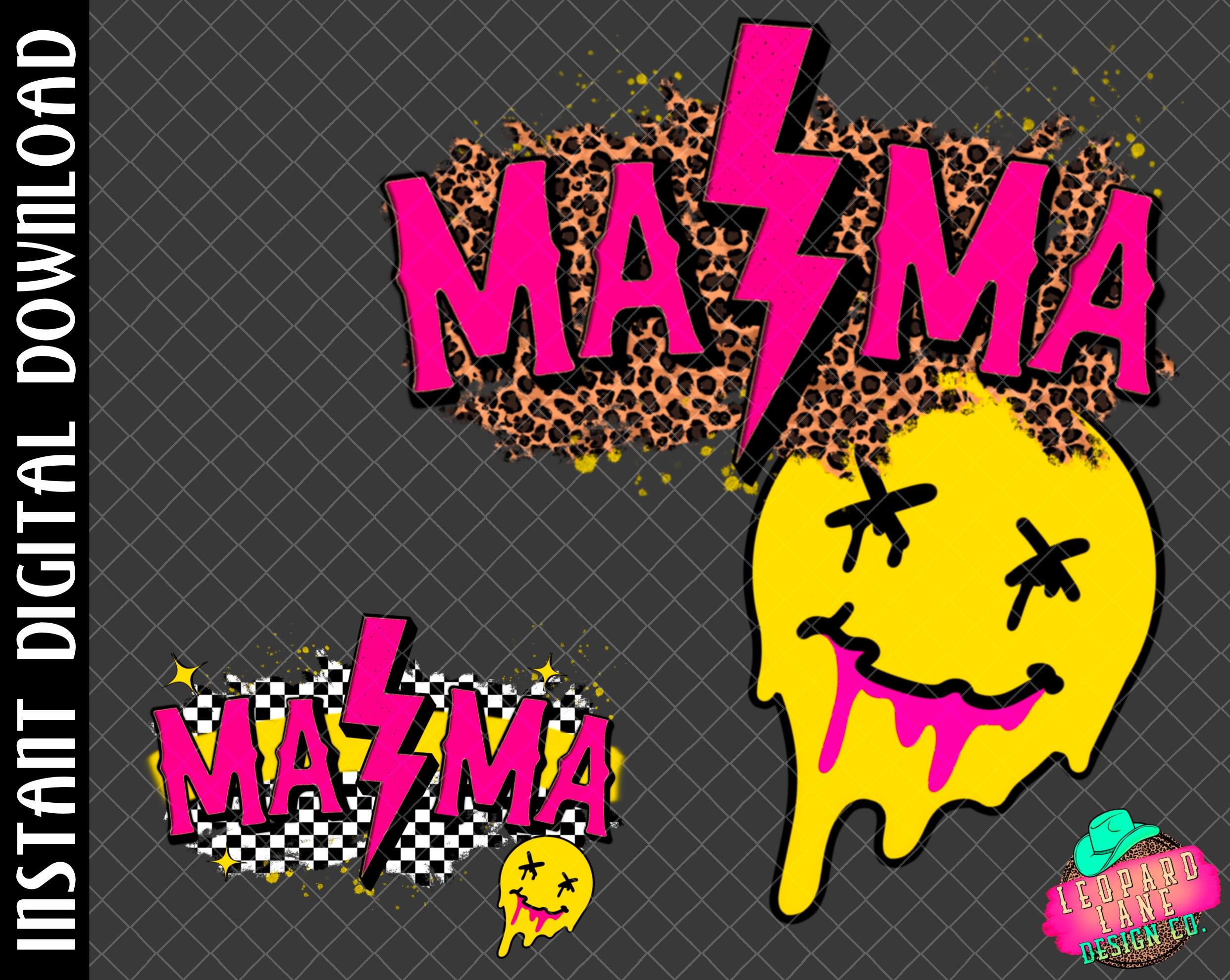 Digital MAMA Retro Png Design Digital Download File Only Western ...