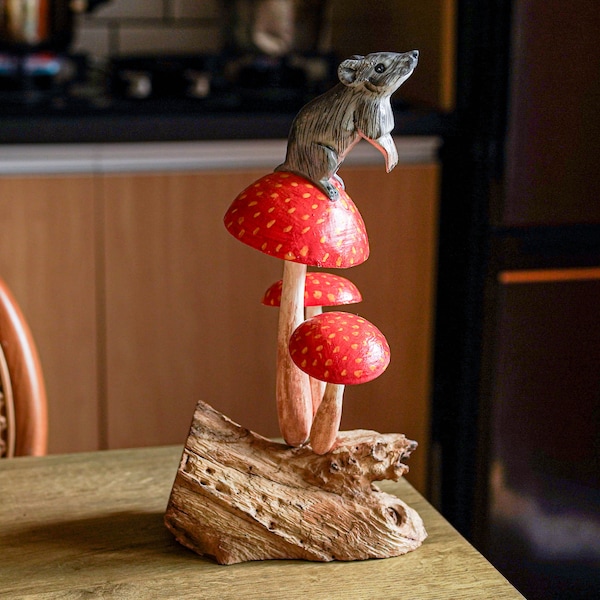 Mouse Figurine - Etsy