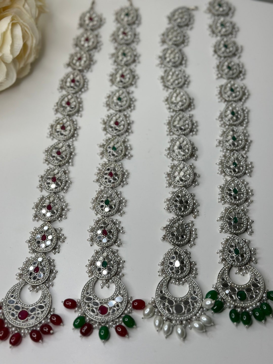 Choti /braid Silver Choti /indian Bridal Choti /hair Accessories/indian ...