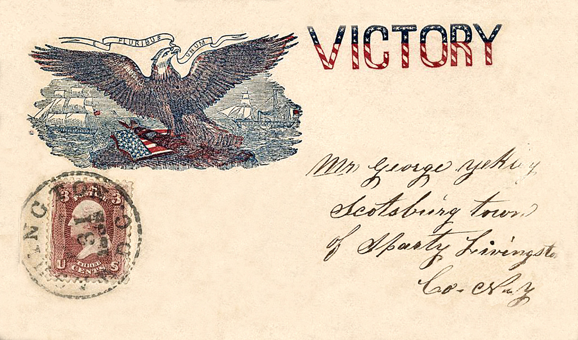 American Civil War Postal Envelopes - Etsy