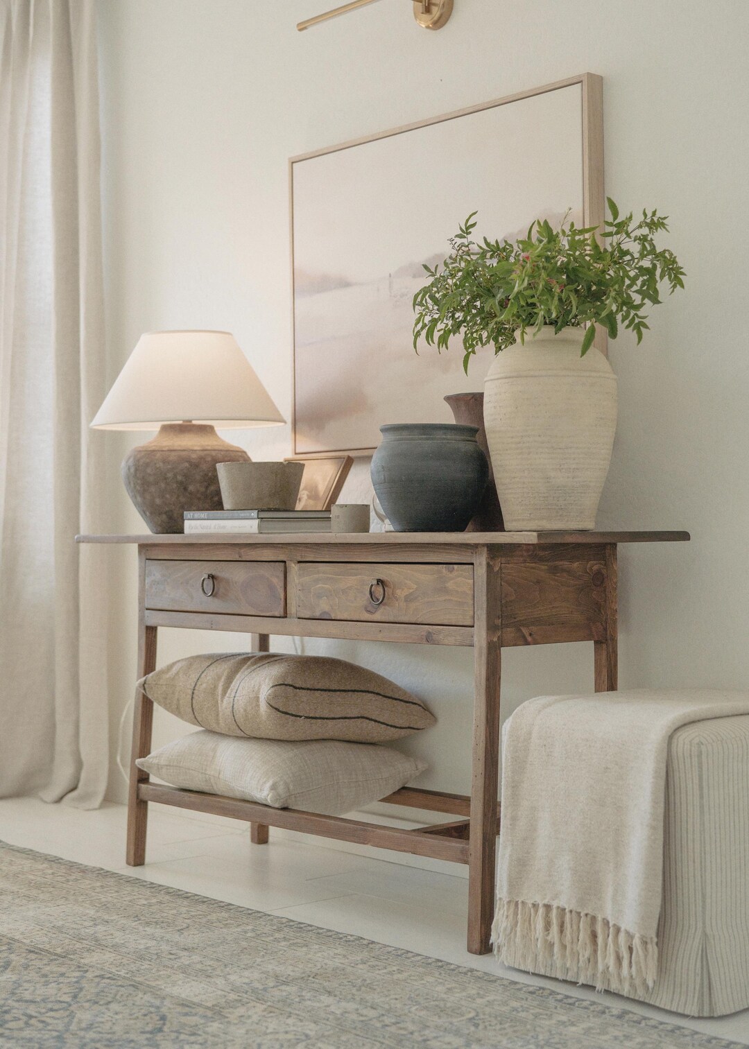 Vintage Console Table, Sofa Table, Entryway Table - Etsy
