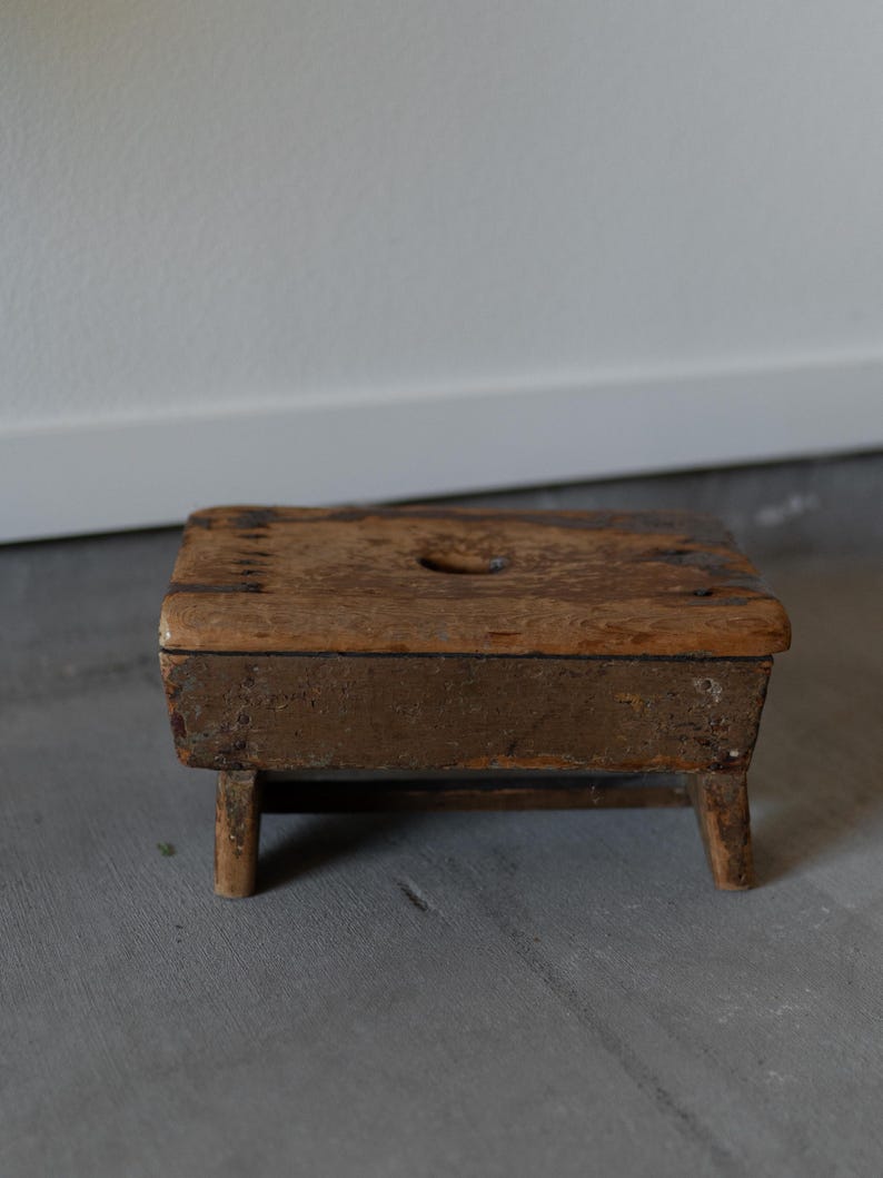 Antique Stepping Stool - Etsy