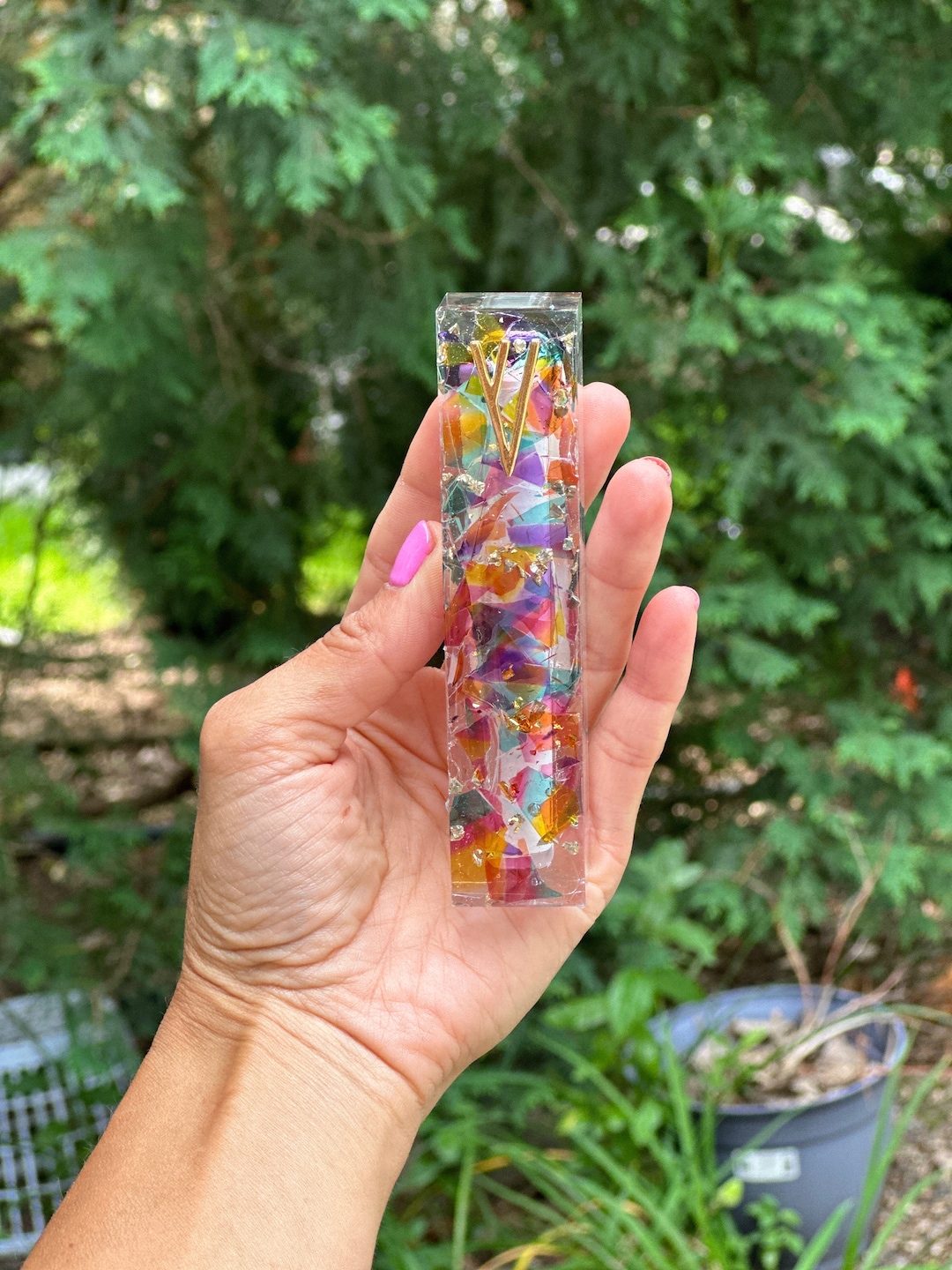 Mezuzah Smashed Wedding Glass, Chuppah Smashed Glass, Modern Mezuzah ...