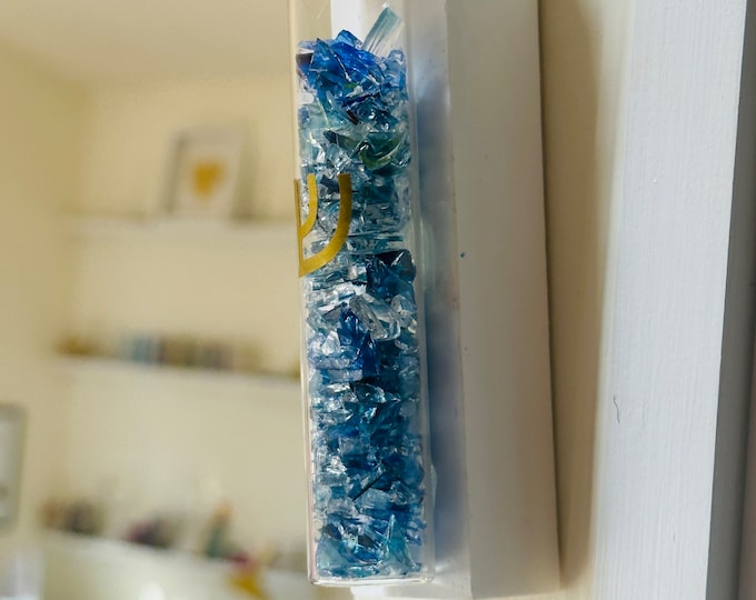 DIY Mezuzah Smashed Wedding Glass, Chuppah Smashed Glass, Modern ...