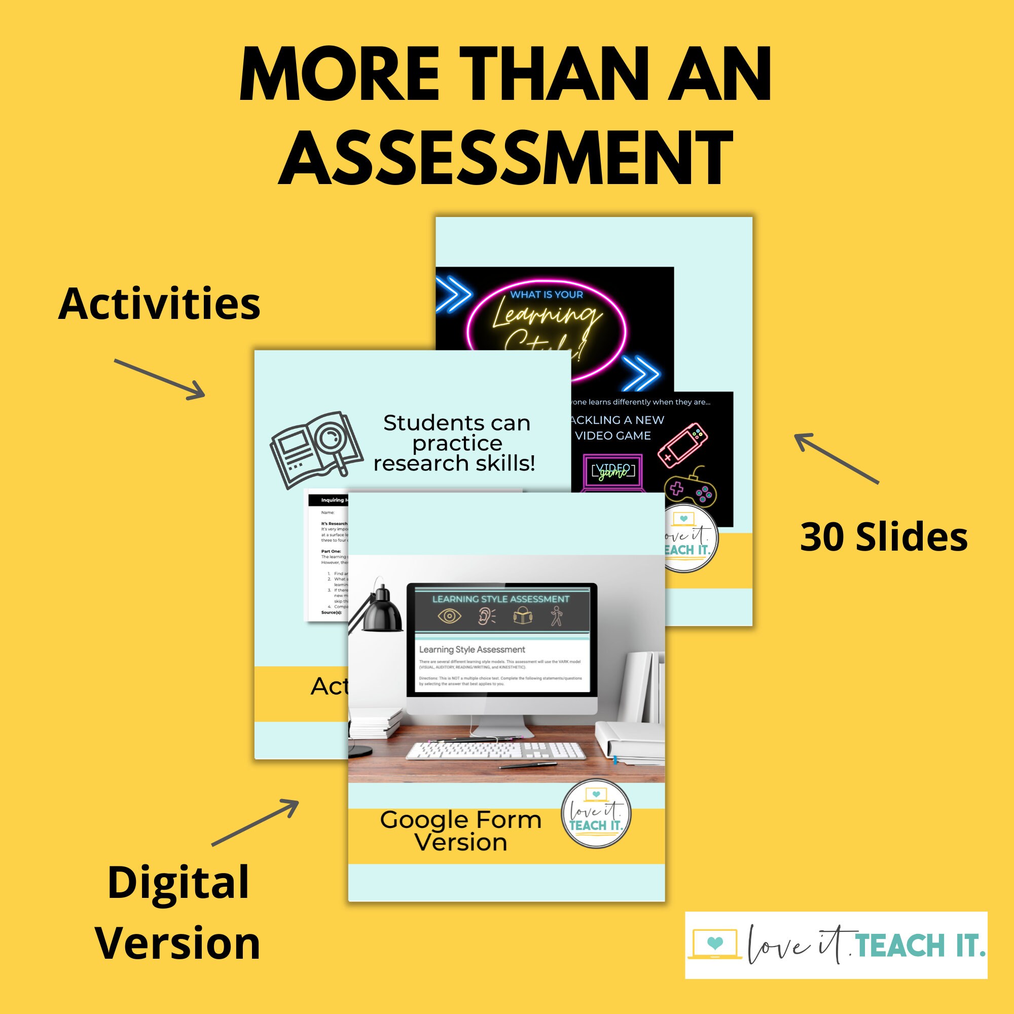 Learning Style Assessment Learning Style Quiz Learning Style for ...