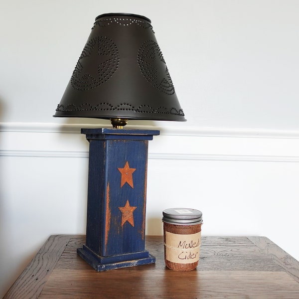 Primitive Tin Lamp - Etsy