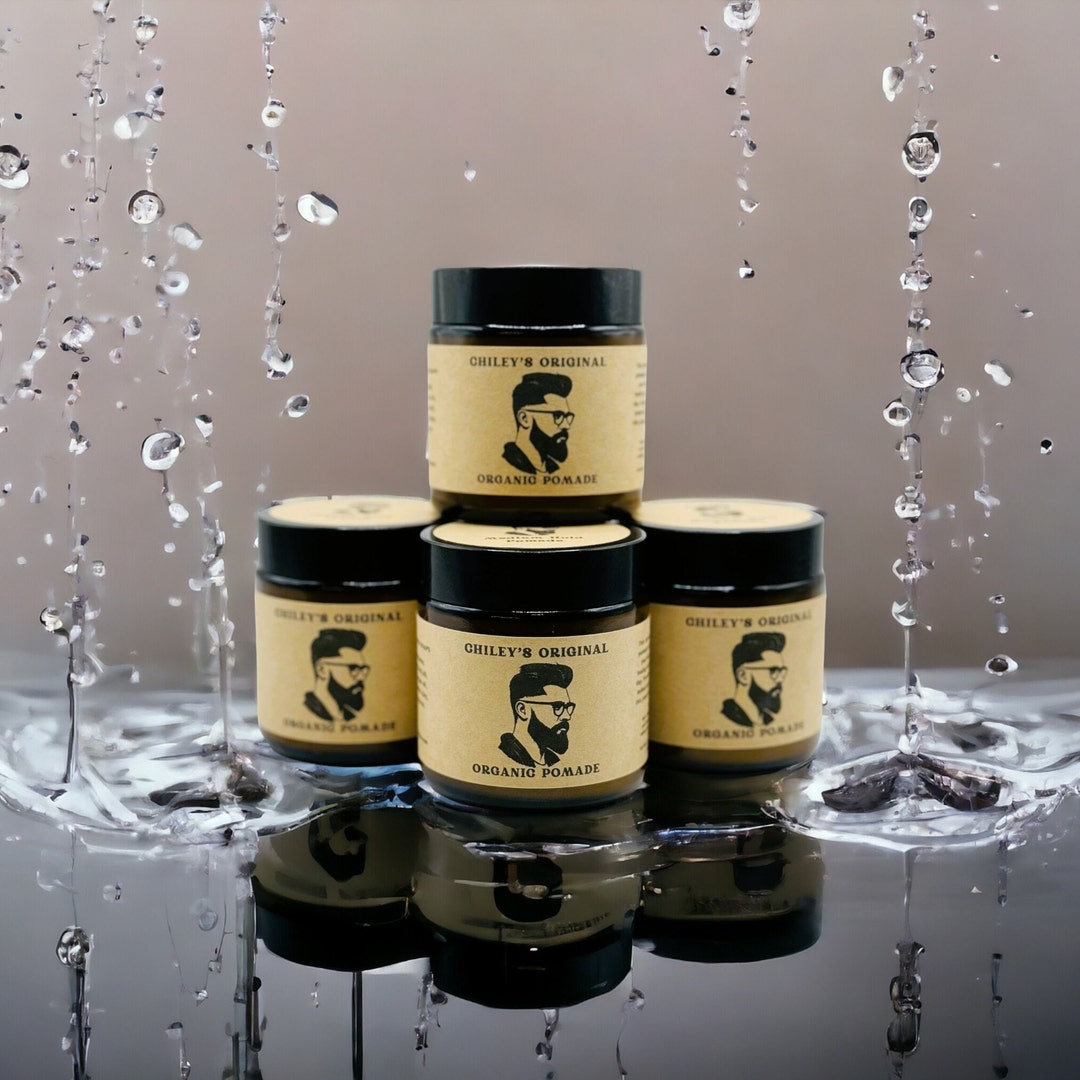 Natural Hair Pomade for Men, Hair Styling Cream, Clay Pomade, Light ...