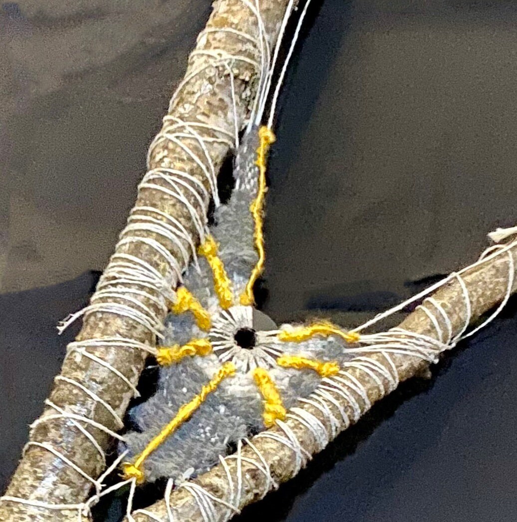 Birch Branch Weaving Starburst, Woven Wall Hangings, Birch Branches and ...