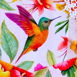 Tropical Hummingbirds Large Slow Stitch Kit - Mindful Stitching ...