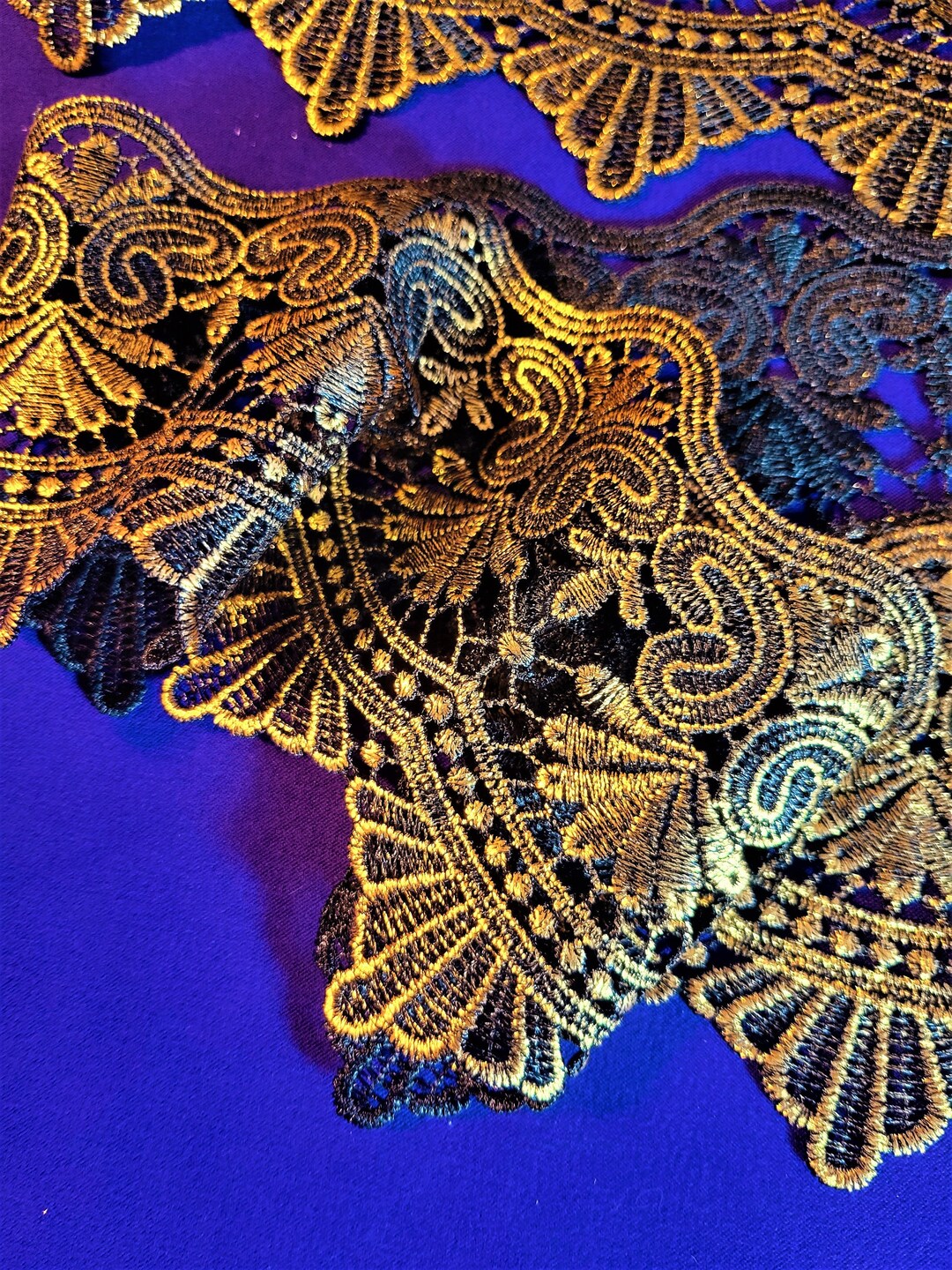 Stunningly Elegant 4 Wide Gold Trim. 5.50 per Yard. - Etsy