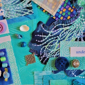 Under the Sea Large Slow Stitch Kit - Mindful Stitching, Handstitching ...