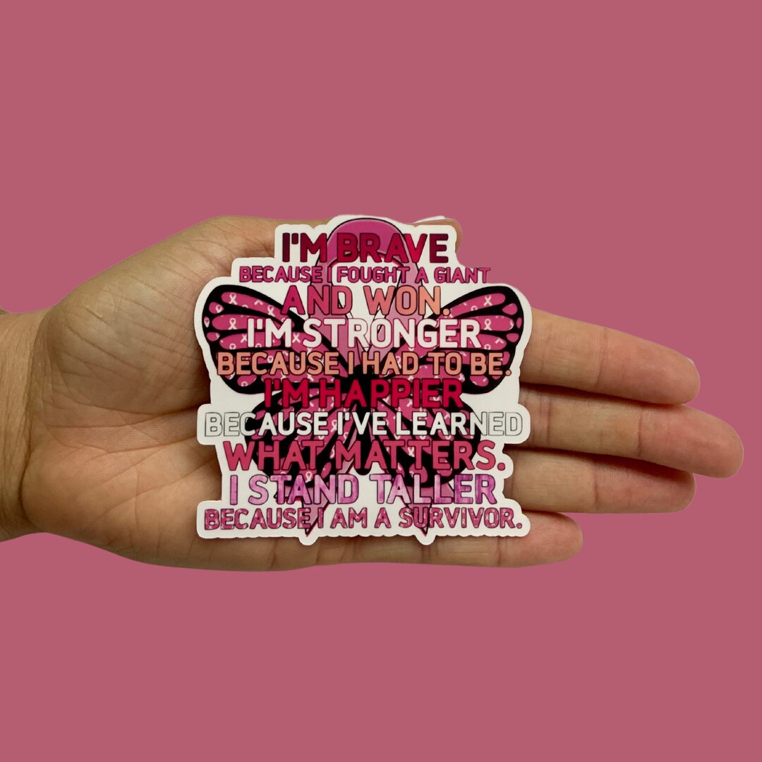 I'm Brave Because I Fought a Giant and Won. I'm Strong Because I Had to ...