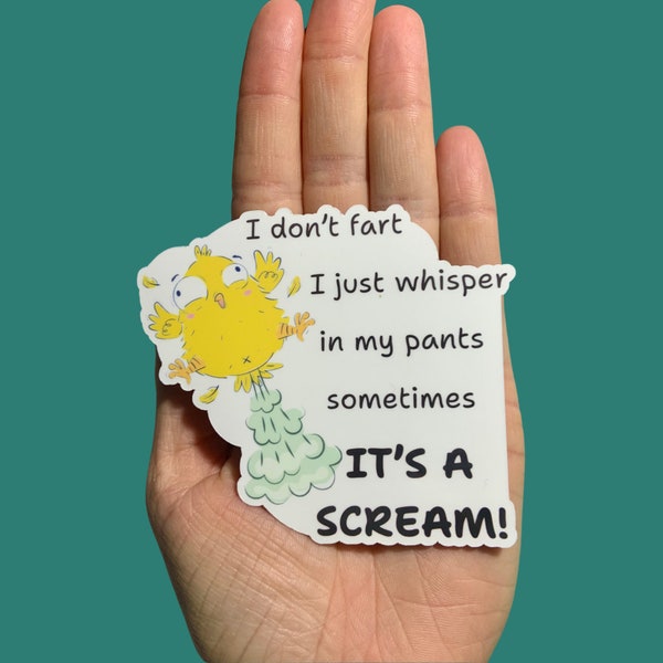 Funny Farts Sticker - Etsy