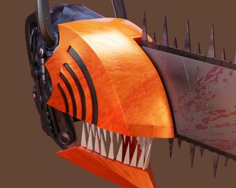 Chainsaw Man Mask - Etsy