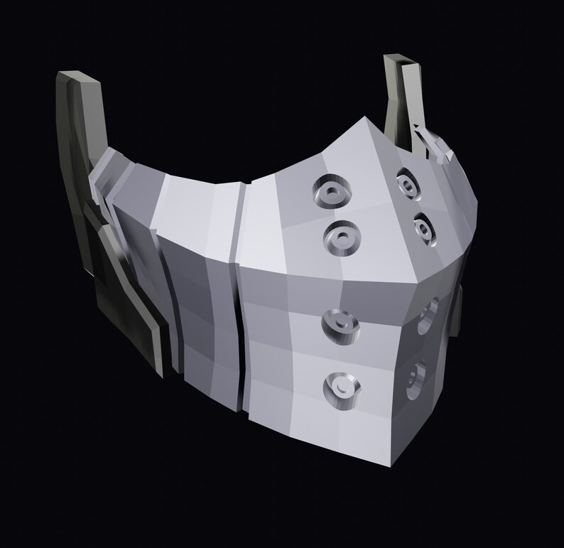 Midoriya Deku Mask and Gamma Boots - Pepakura Templates- My Hero - Etsy