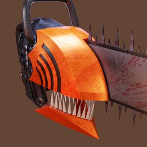 Denji Helmet - Chensō Man - Pepakura Foam Templates - Etsy