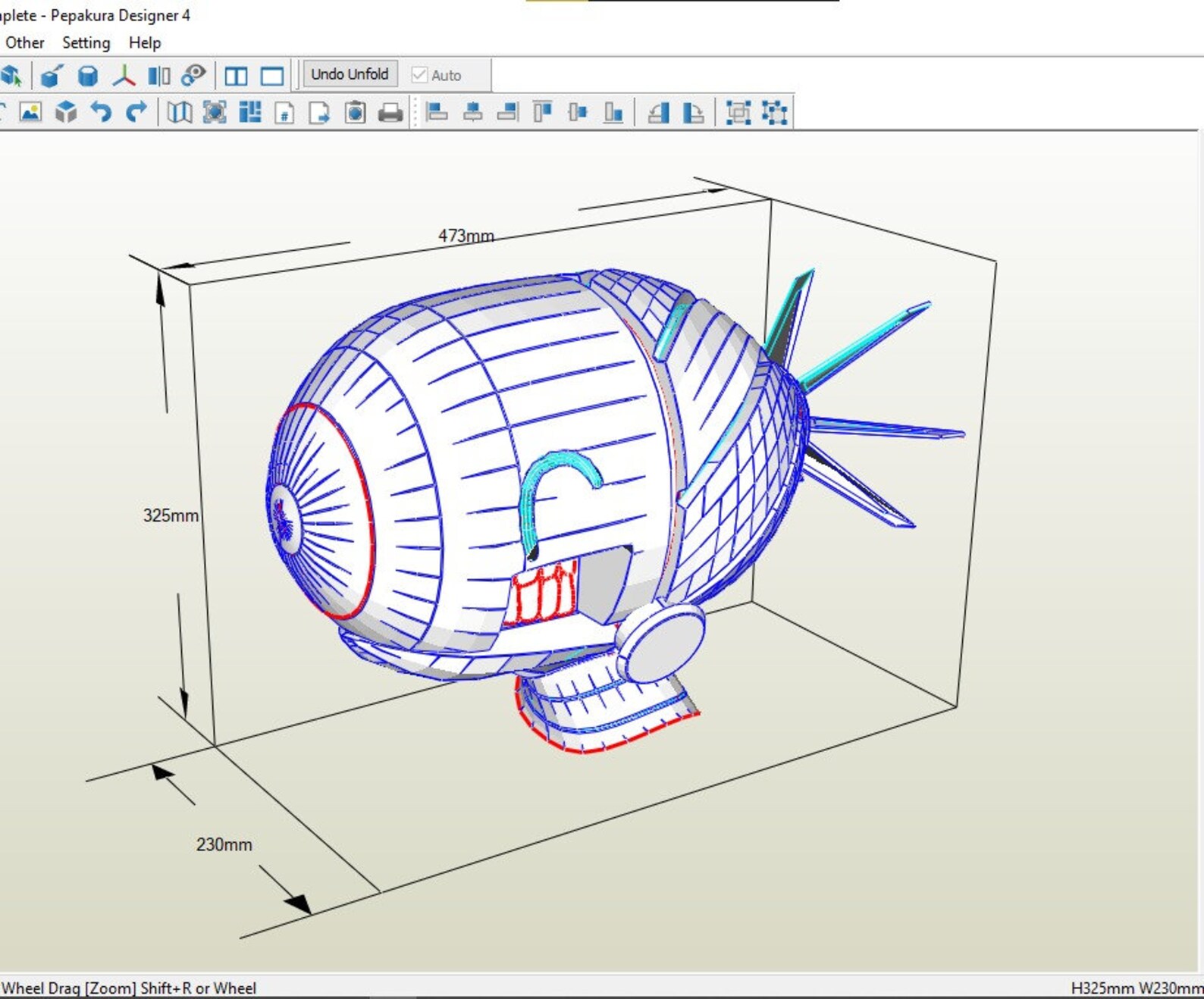 Reze Helmet - Chensō Man - Denji - Pepakura Foam Templates - Etsy