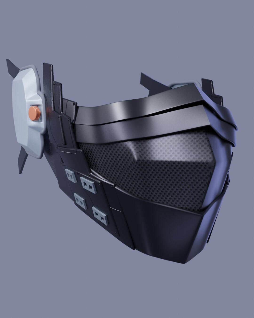 Shinso Mask Pepakura Templates My Hero - Etsy