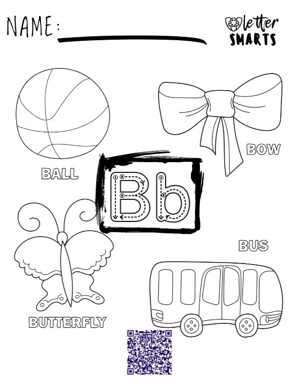 26 Printable Alphabet Letter Association Printable Worksheets ...