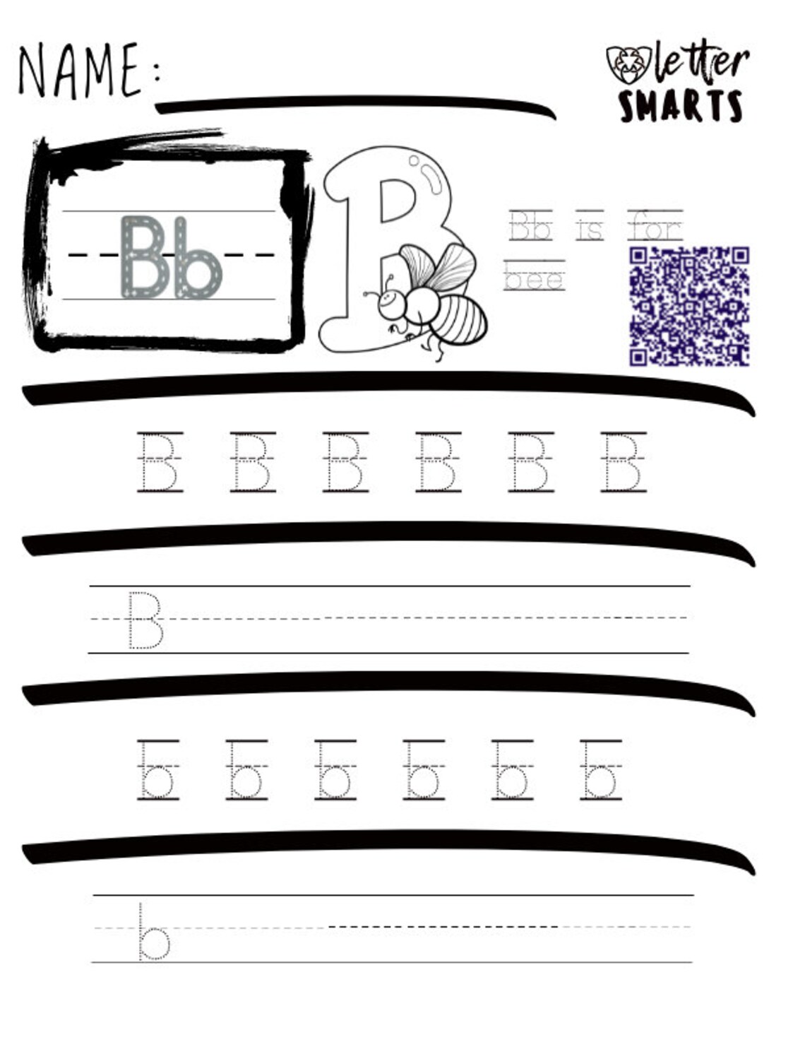 Alphabet Worksheets printable Tracing Coloring With - Etsy
