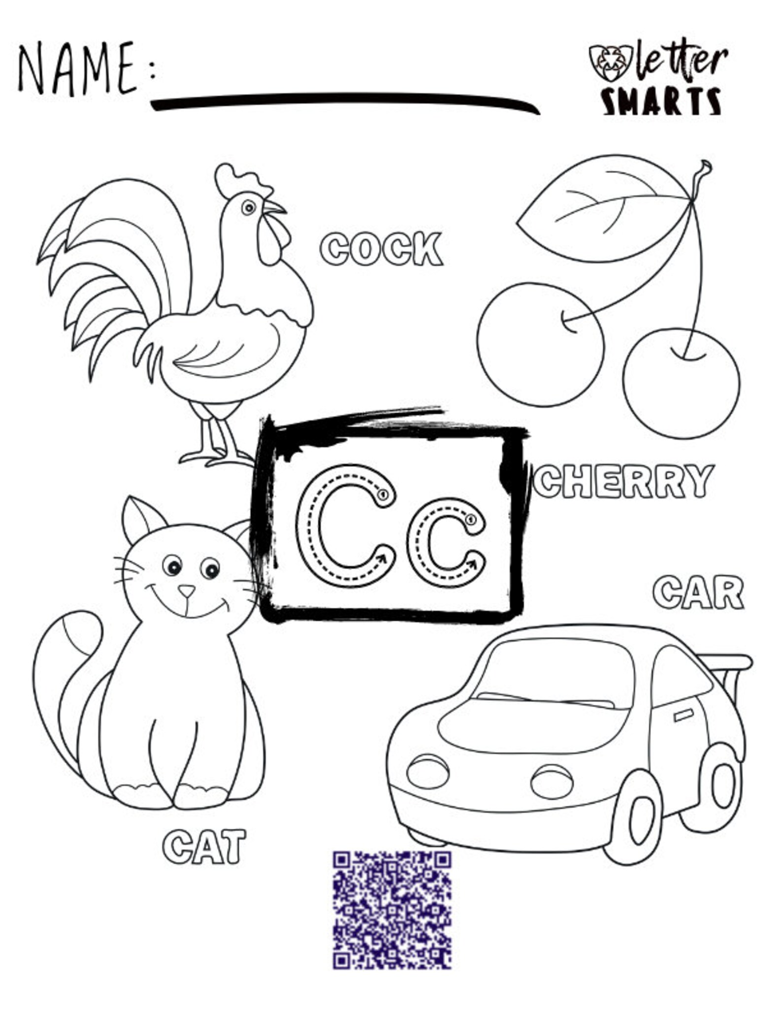 26 Printable Alphabet Letter Association Printable Worksheets ...