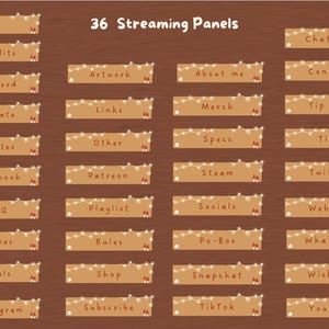 Cottagecore Animated Stream Pack Cozy Twitch Overlay & Stream Screen 16 ...