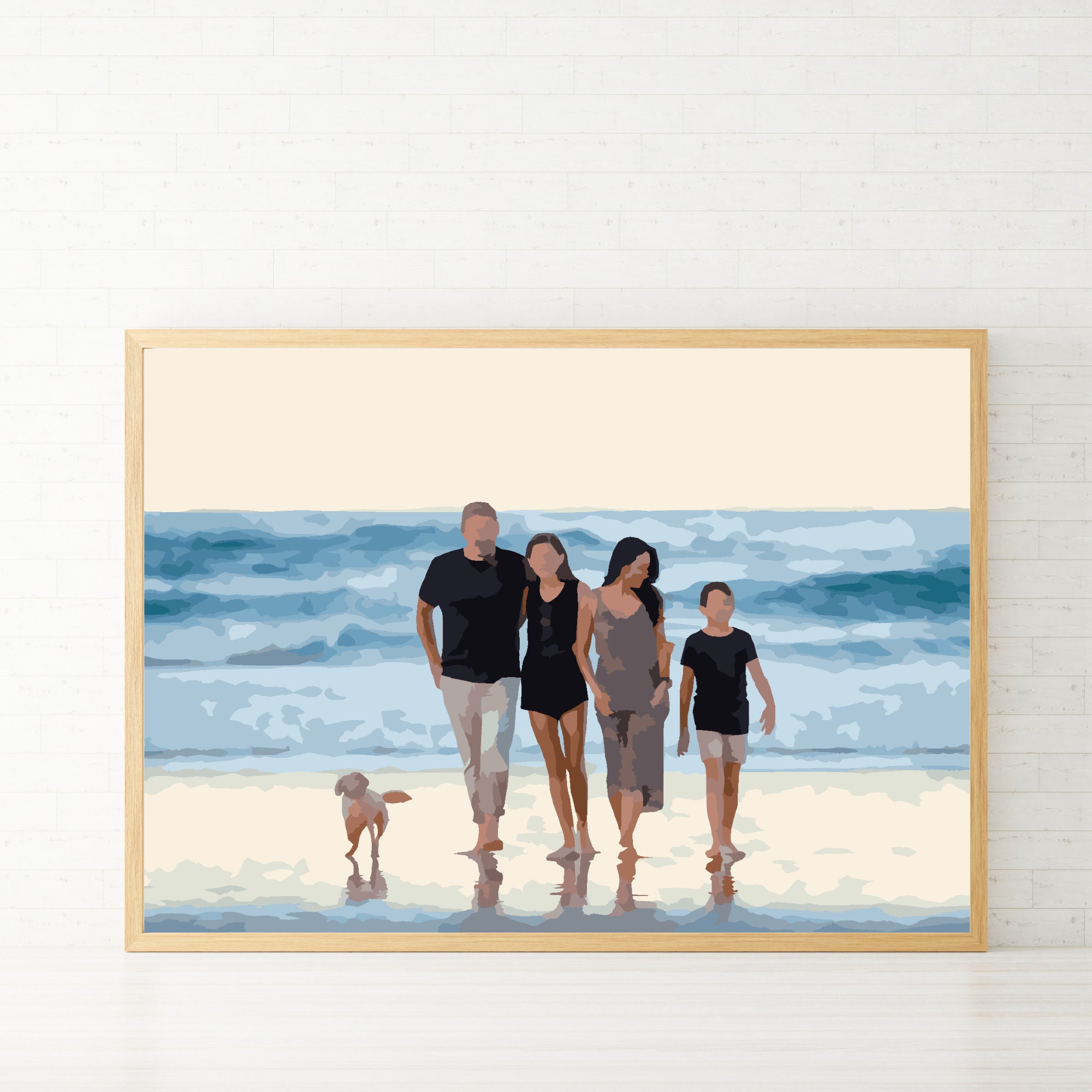 Digital Custom Paint by Numbers Personalized Paint by Numbers / Paint ...