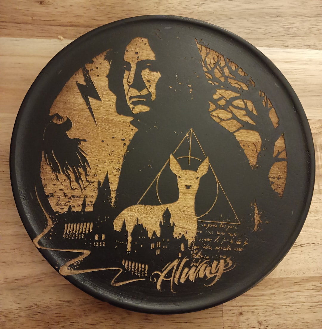 Harry Potter Always Wooden Tray - Etsy
