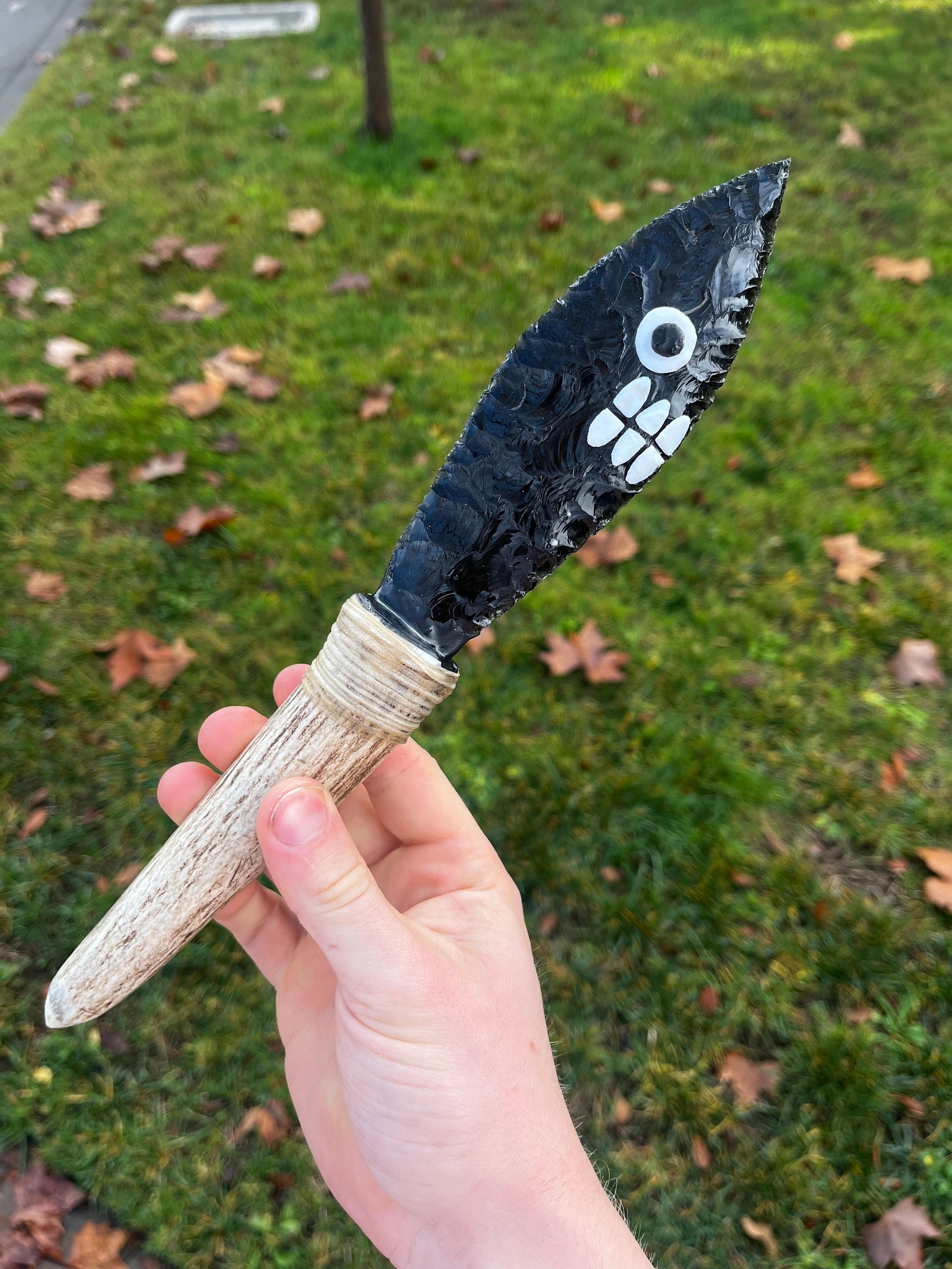 Aztec Sacrificial Knife Tattoo