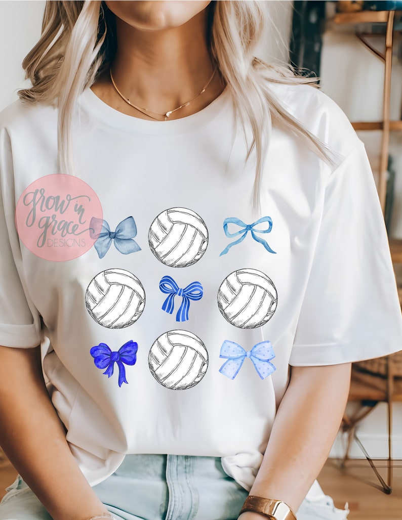 Volleyball Coquette Preppy Digital Download - Etsy